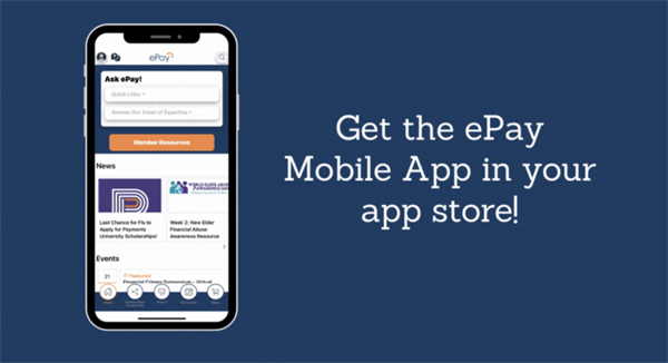 Get the New ePay Mobile App!