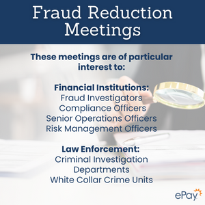 Fraud Reduction Meeting - Texas - Virtual