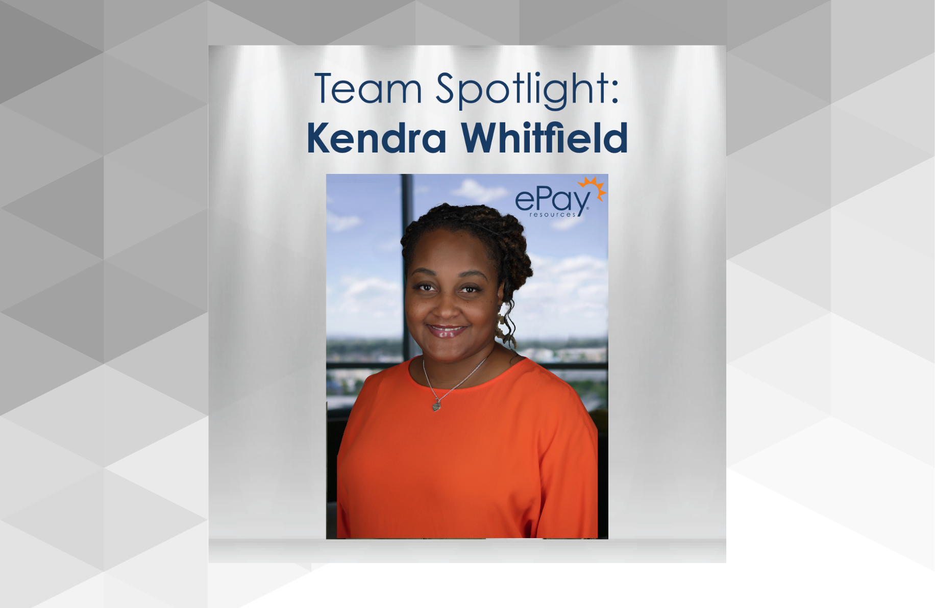 Team Spotlight: Kendra Whitfield